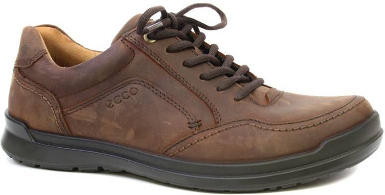 Bruine ecco Veterschoenen Howell Cognac Drago - Damesschoenen.nl